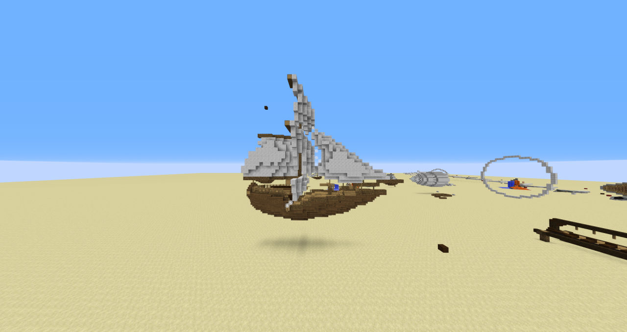 Small Trade/Merchant Ship Minecraft Map