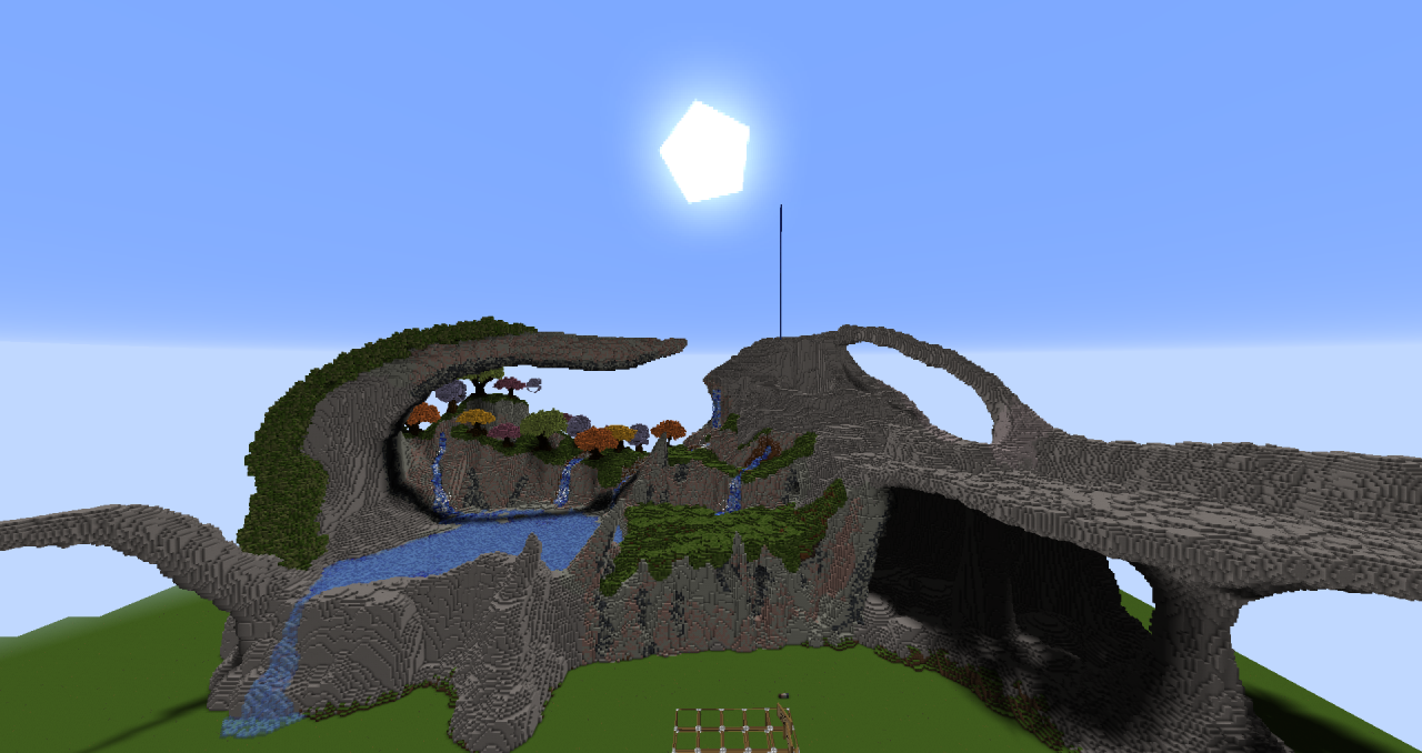 Fantasy Mountain Minecraft Map