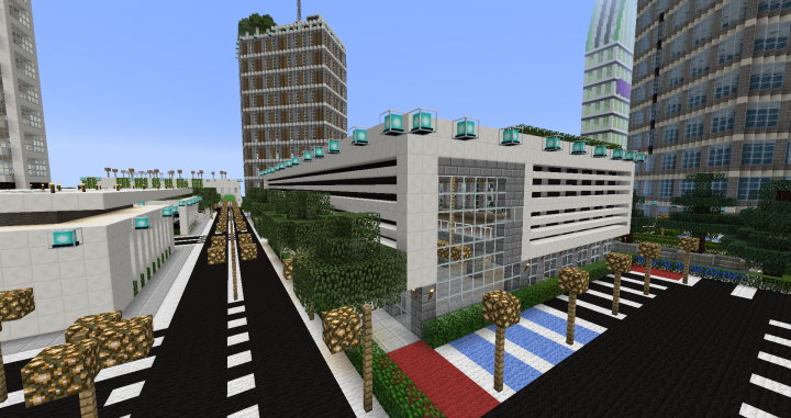 The Four Nations building [CZECH] Minecraft Map