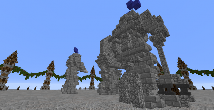 Knights Statues Minecraft Map