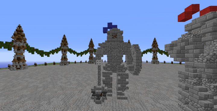 Knights Statues Minecraft Map