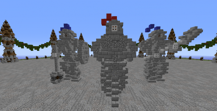 Knights Statues Minecraft Map