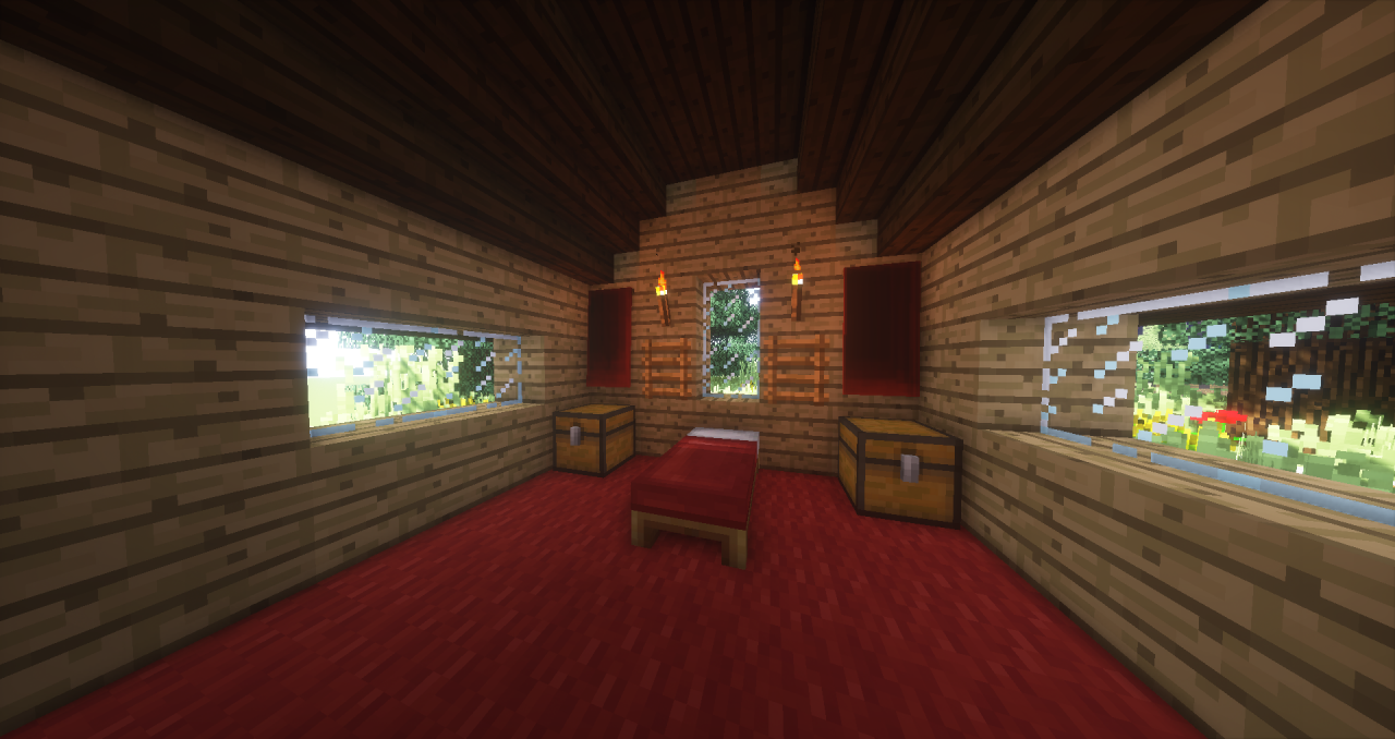 Log Cabin Minecraft Map