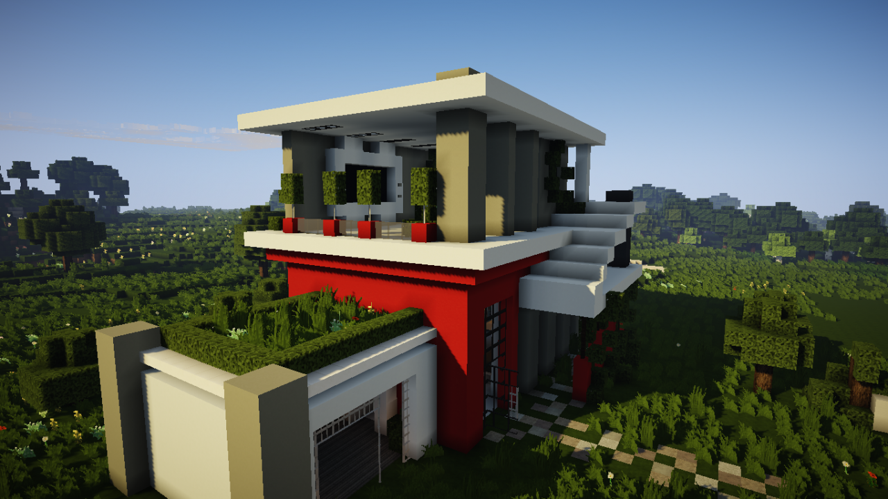Ultra Modern House by ItsZel Minecraft Map