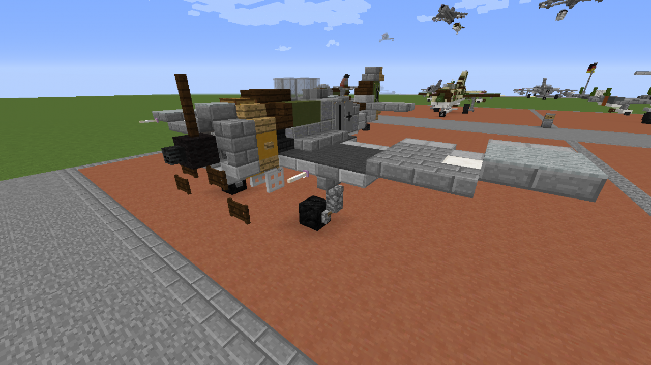 FW-190 Minecraft Map
