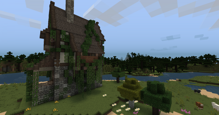 Medieval Tall House Minecraft Map