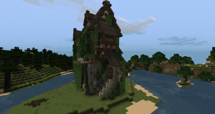 Medieval Tall House Minecraft Map