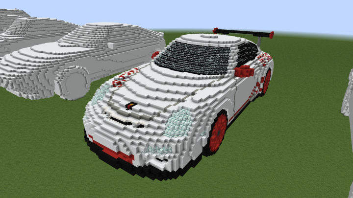 2010 Porsche 911 997.2 GT3 RS Minecraft Map