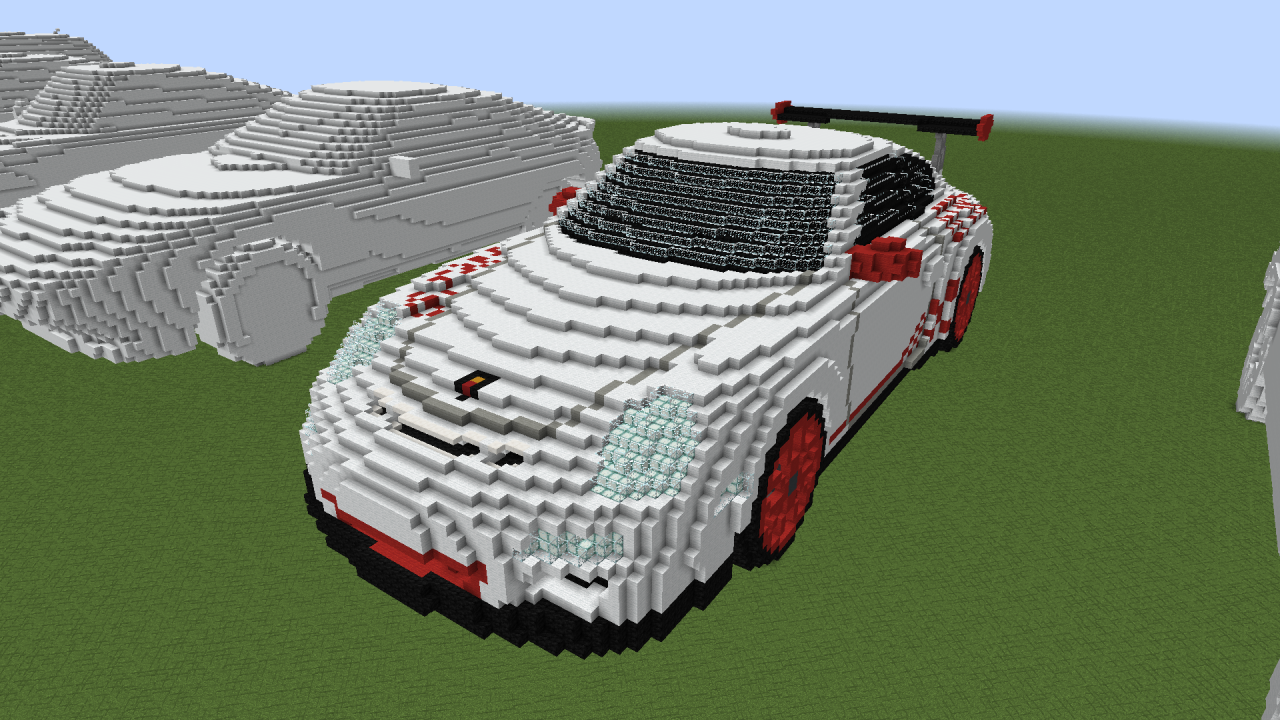 2010 Porsche 911 997.2 GT3 RS Minecraft Map