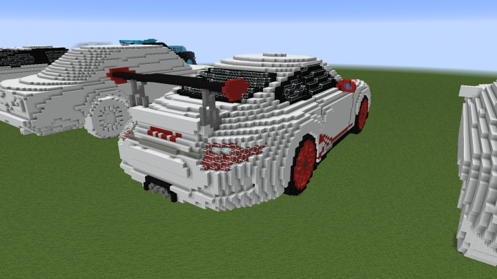 2010 Porsche 911 997.2 GT3 RS Minecraft Map