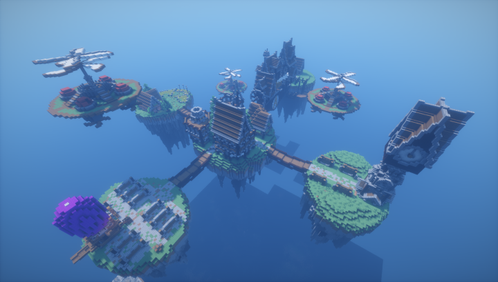 Steampunk Islands Minecraft Map