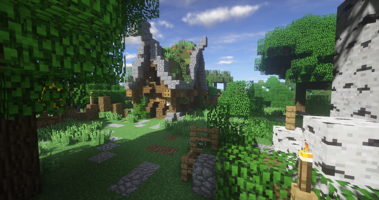 Forest Village Minecraft Map