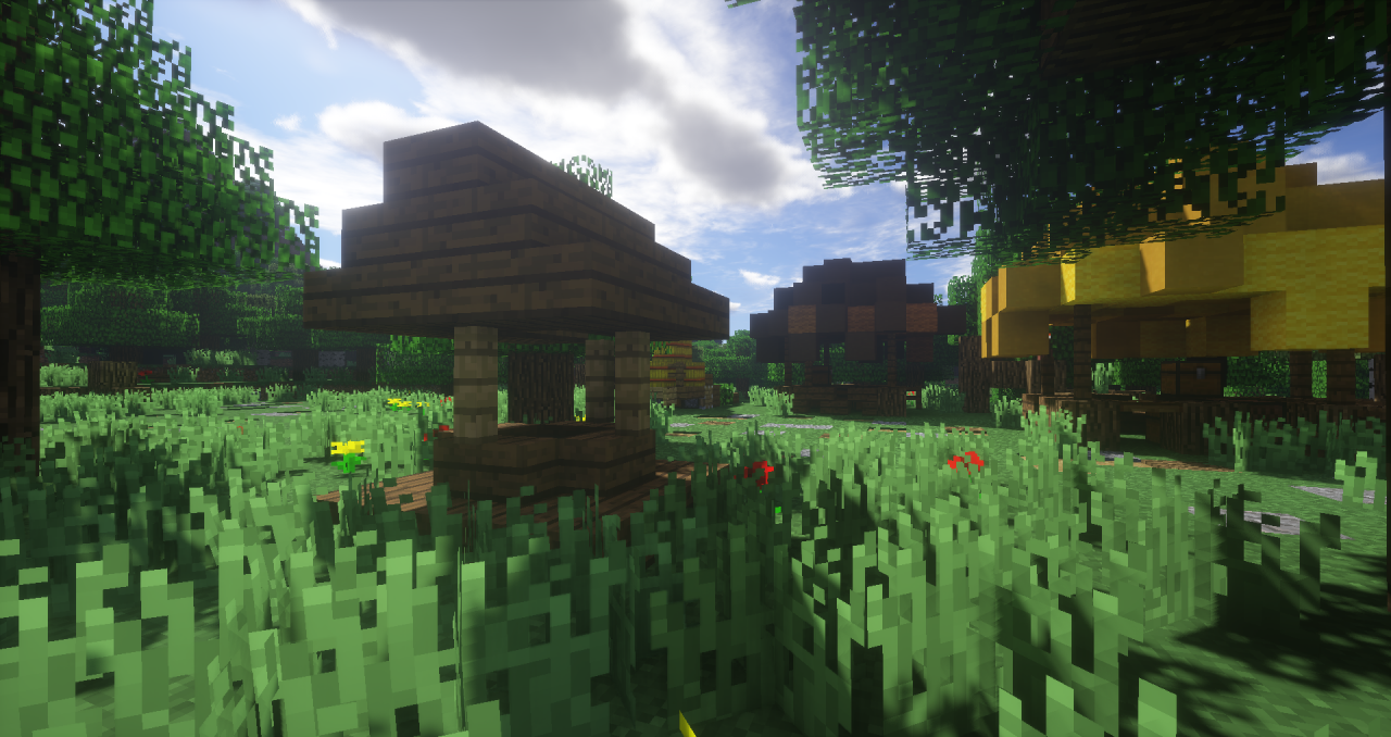 Forest Village Minecraft Map