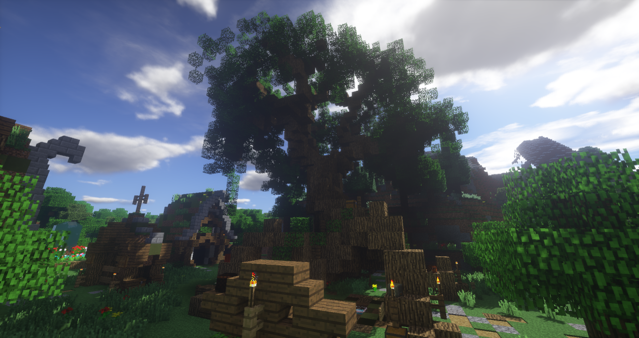 Forest Village Minecraft Map