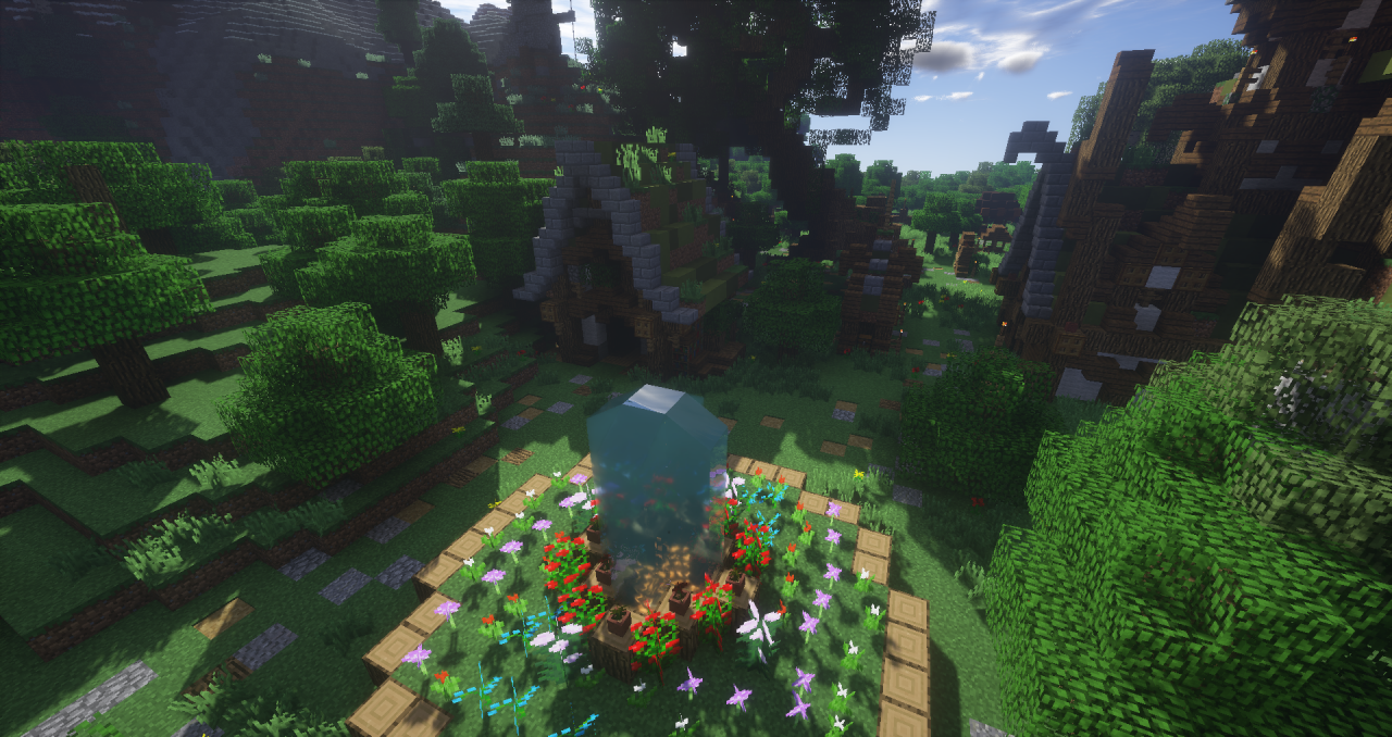 Forest Village Minecraft Map