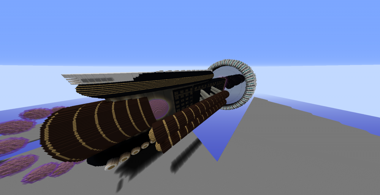 interstellar ark starship Minecraft Map