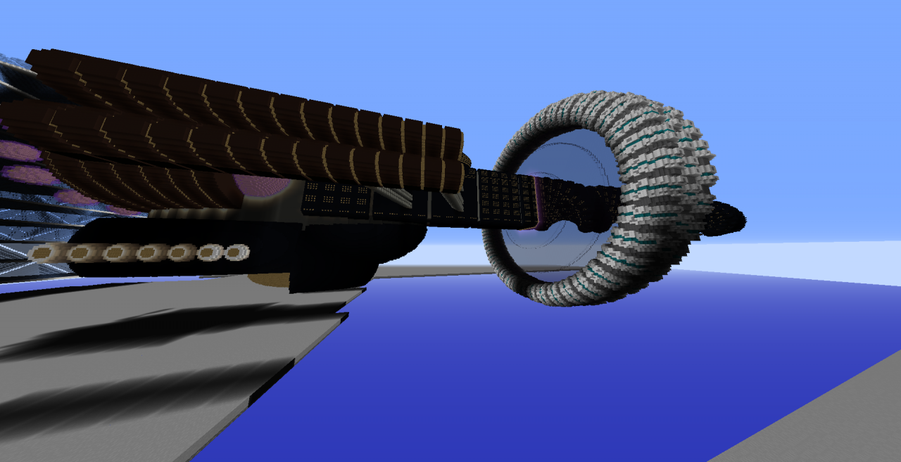 interstellar ark starship Minecraft Map