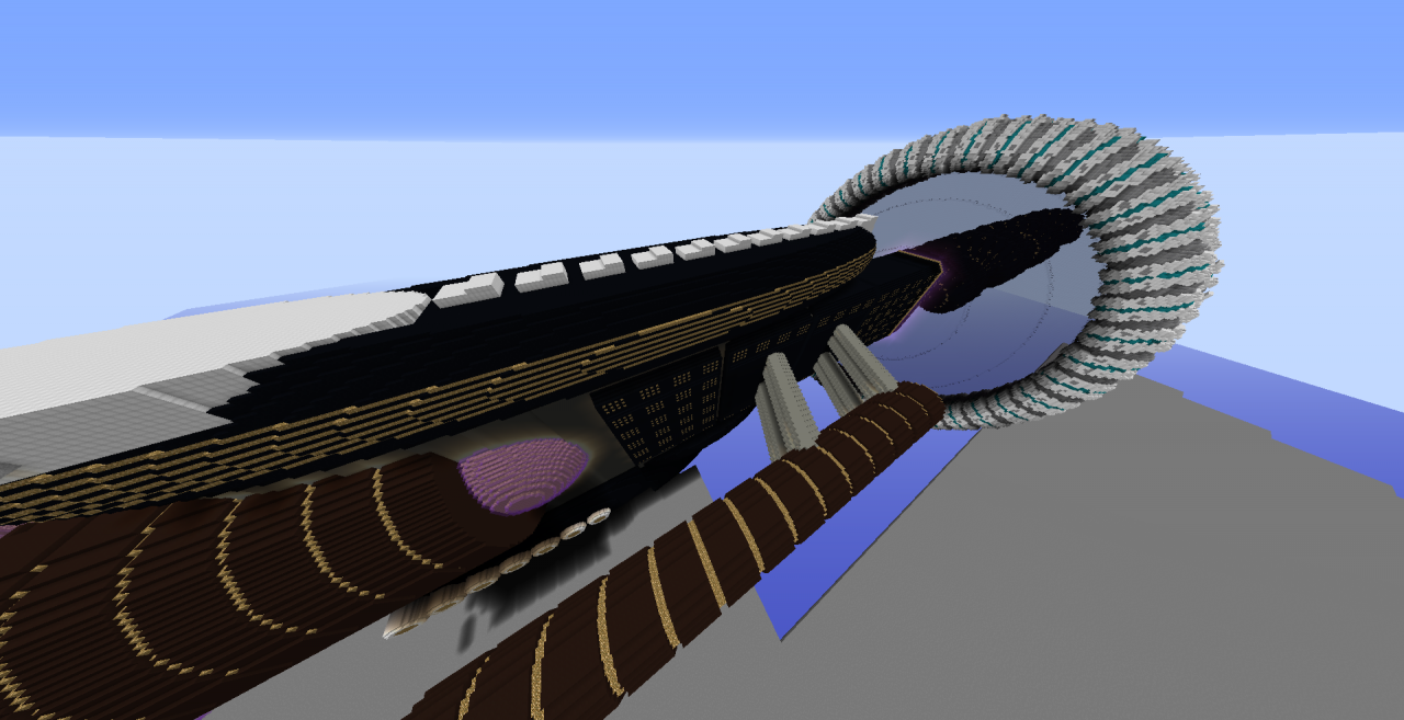 interstellar ark starship Minecraft Map