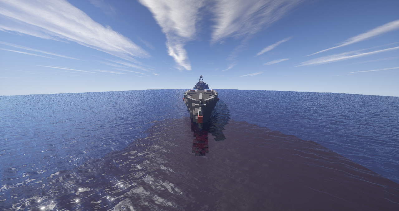 Jace-class guided-missile cruiser Minecraft Map