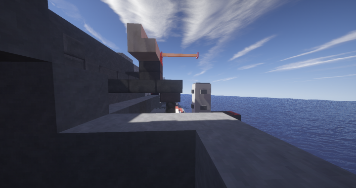Jace-class guided-missile cruiser Minecraft Map