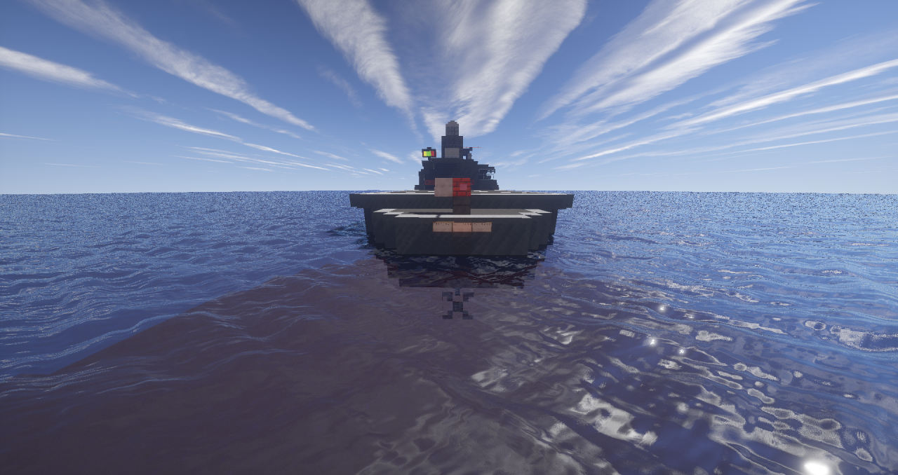 Jace-class guided-missile cruiser Minecraft Map