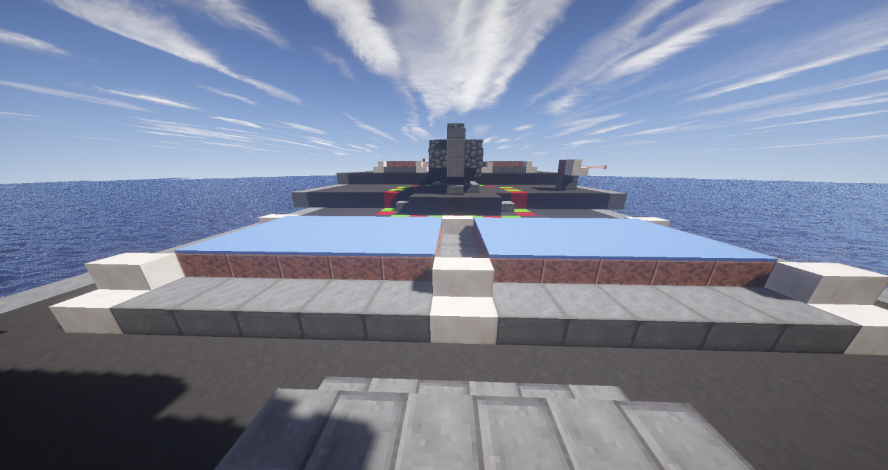 Jace-class guided-missile cruiser Minecraft Map