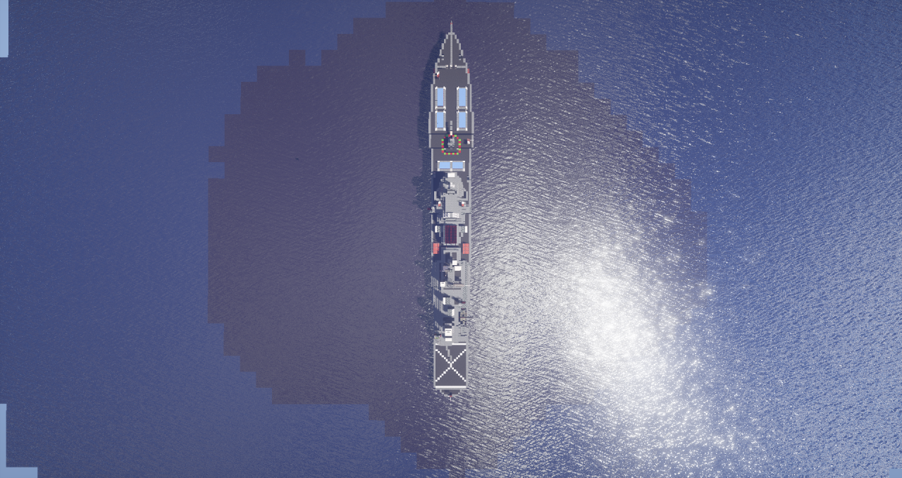 Jace-class guided-missile cruiser Minecraft Map
