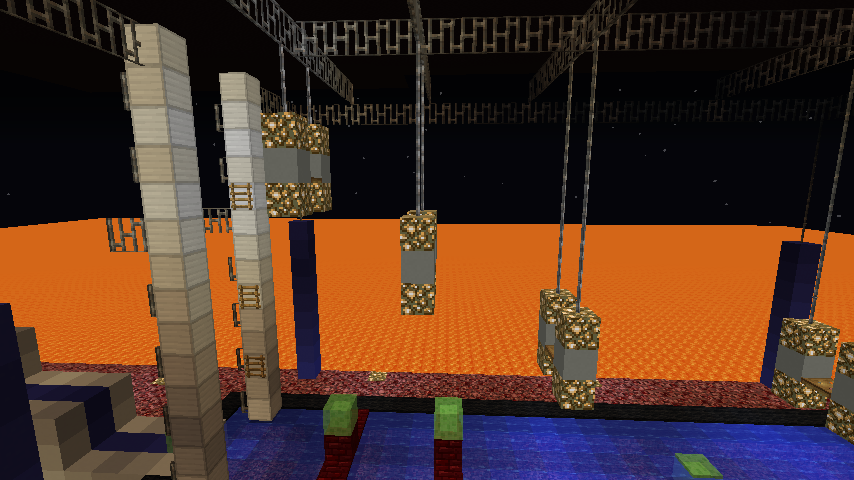 Minecraft Ninja Warrior: Nether Finals Minecraft Map