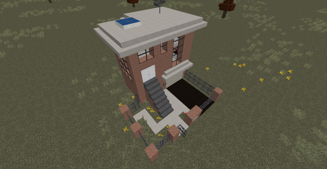 two story suburban house | WWNR buildings Minecraft Map
