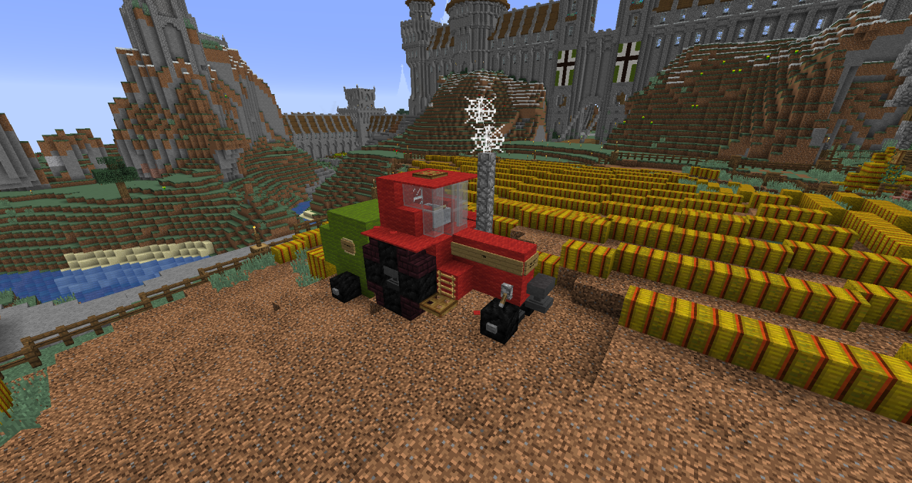 International Harvestor Tractor Minecraft Map