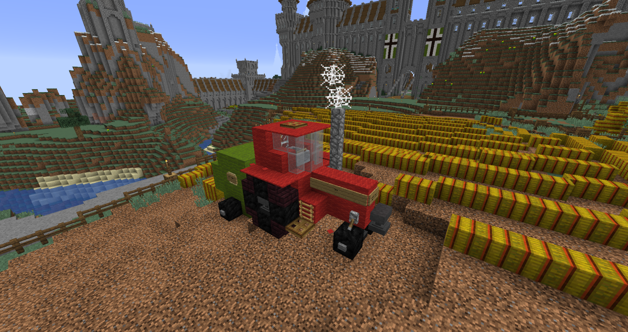 International Harvestor Tractor Minecraft Map
