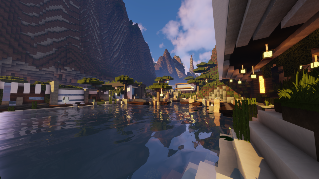 Town/city in progress Minecraft Map