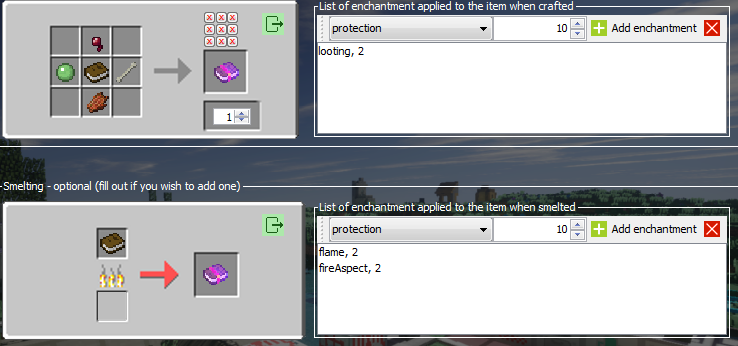 Craftable enchanted books Minecraft Mod