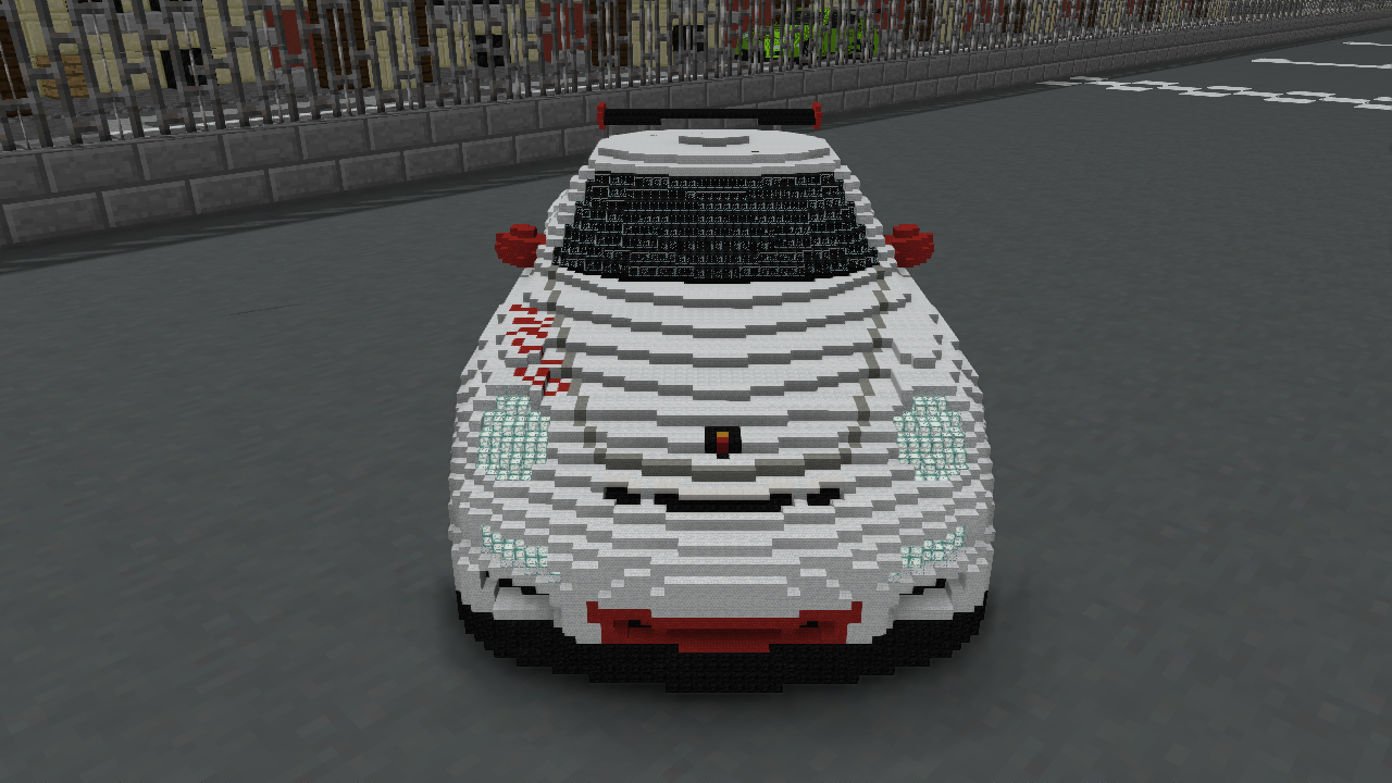 2010 Porsche 911 997.2 GT3 RS Minecraft Map