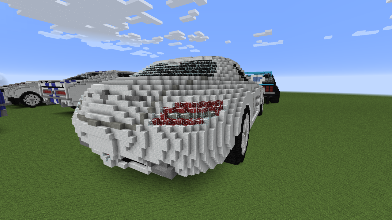 2010 Mercedes-Benz SLS AMG Minecraft Map