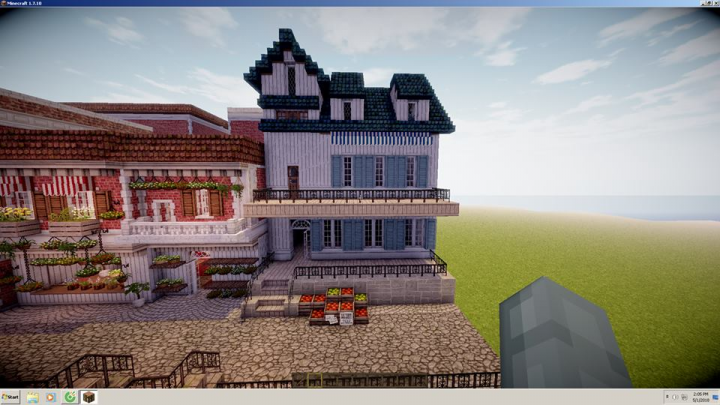 Small town Minecraft Map