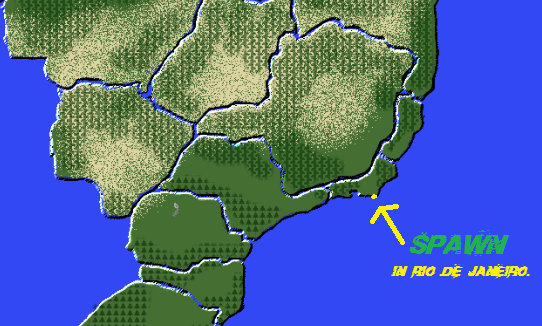 Brazil Map Minecraft Map