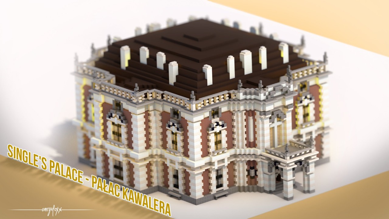 Bachelor's Palace - Pałac Kawalera | neo-Baroque Minecraft Map