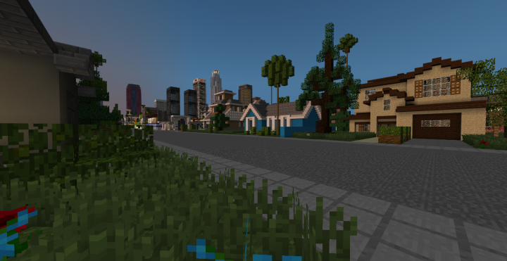 Los Angeles City Map Minecraft Map