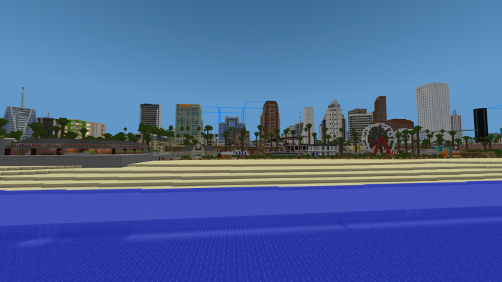 Los Angeles old project canceled Minecraft Map