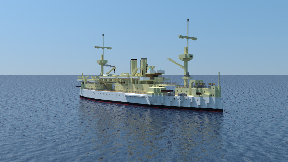 USS Maine (ACR-1) Minecraft Map