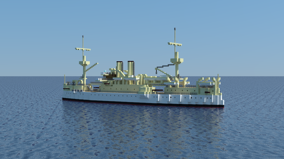 USS Maine (ACR-1) Minecraft Map