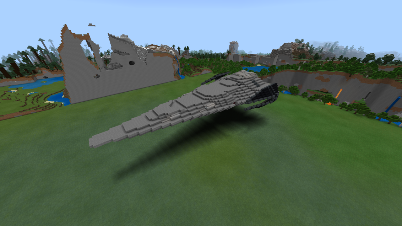 Raider-class corvette Minecraft Map