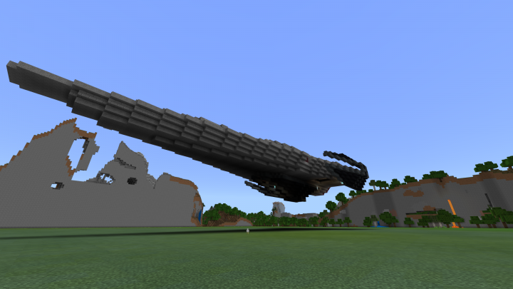 Raider-class corvette Minecraft Map