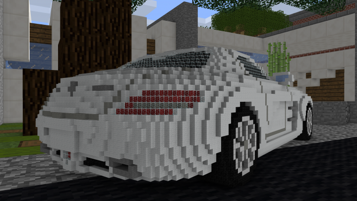 2010 Mercedes-Benz SLS AMG Minecraft Map