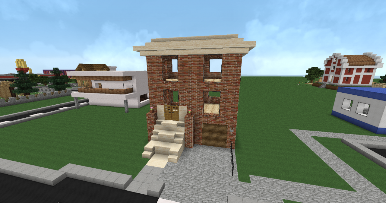 SMALL BRICK HOUSE Minecraft Map