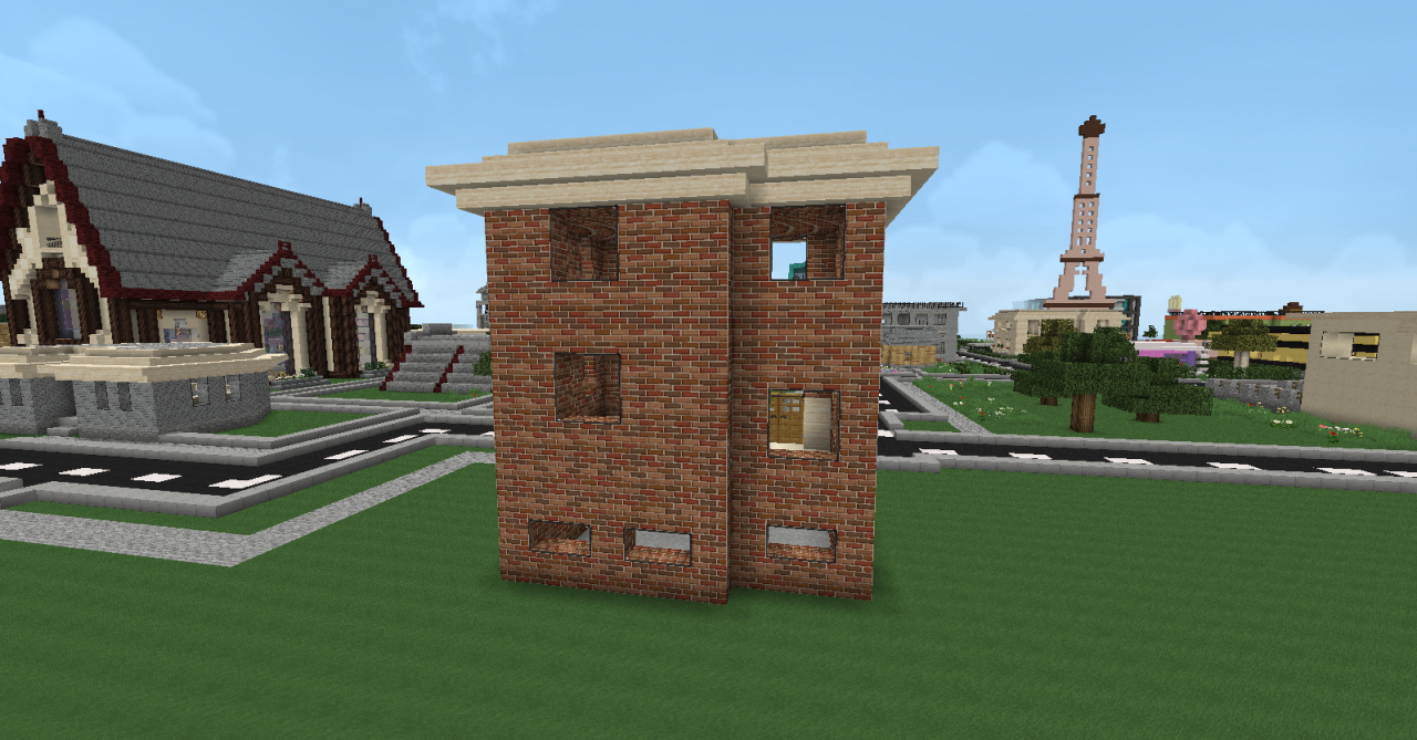 SMALL BRICK HOUSE Minecraft Map