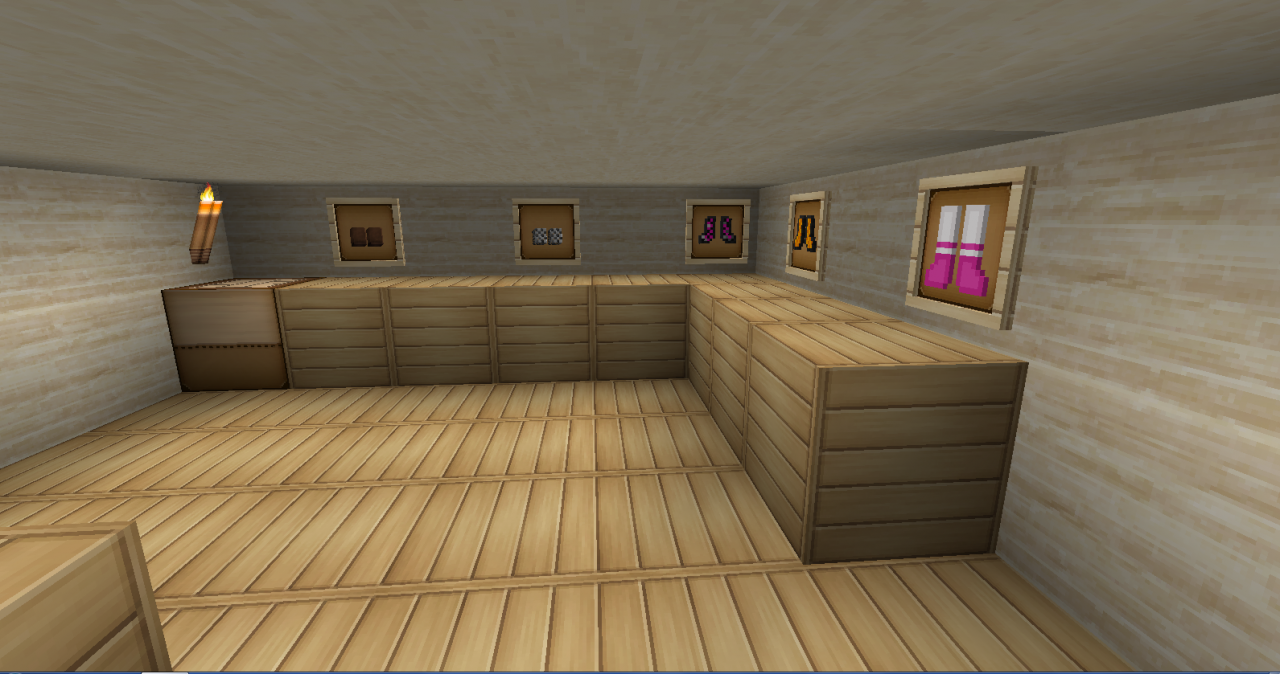 BARBERSHOP AND VANS SHOP Minecraft Map