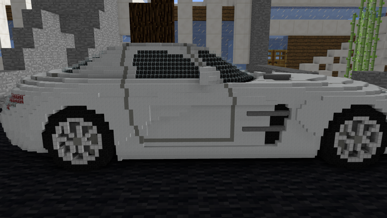 2010 Mercedes-Benz SLS AMG Minecraft Map