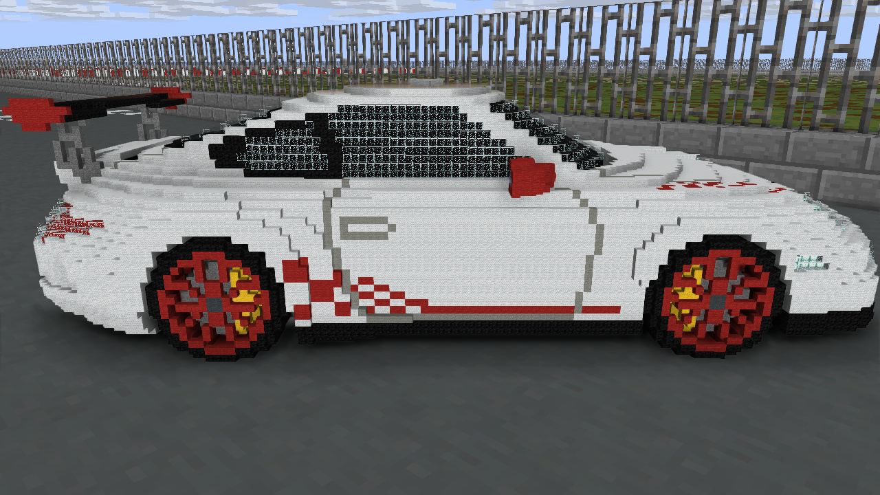 2010 Porsche 911 997.2 GT3 RS Minecraft Map